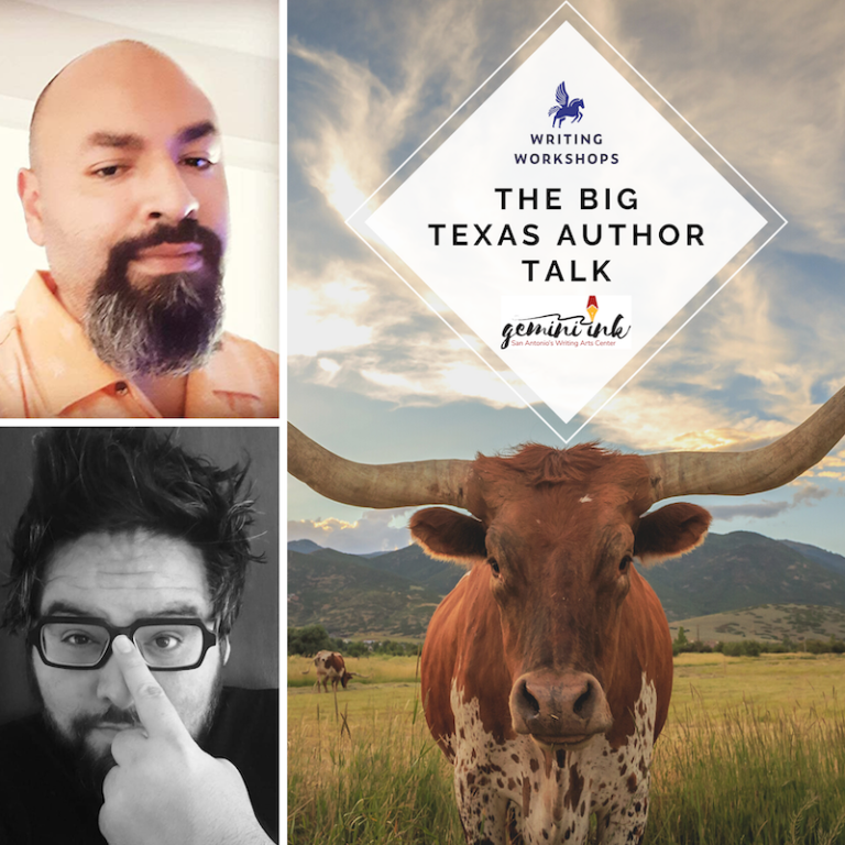 The Big Texas Author Talk featuring Vincent Cooper - Gemini Ink