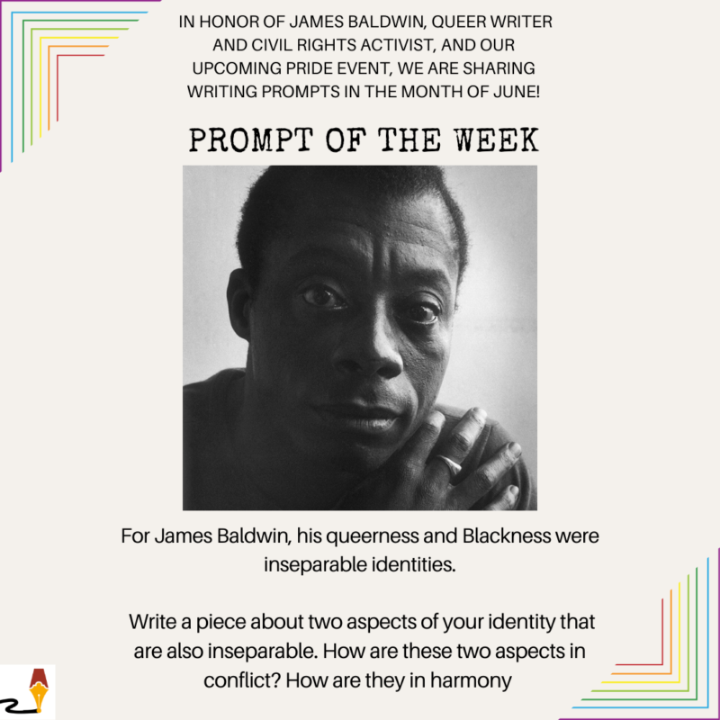 Letters to James Baldwin: A Pride Month Reading & Celebration - Gemini Ink