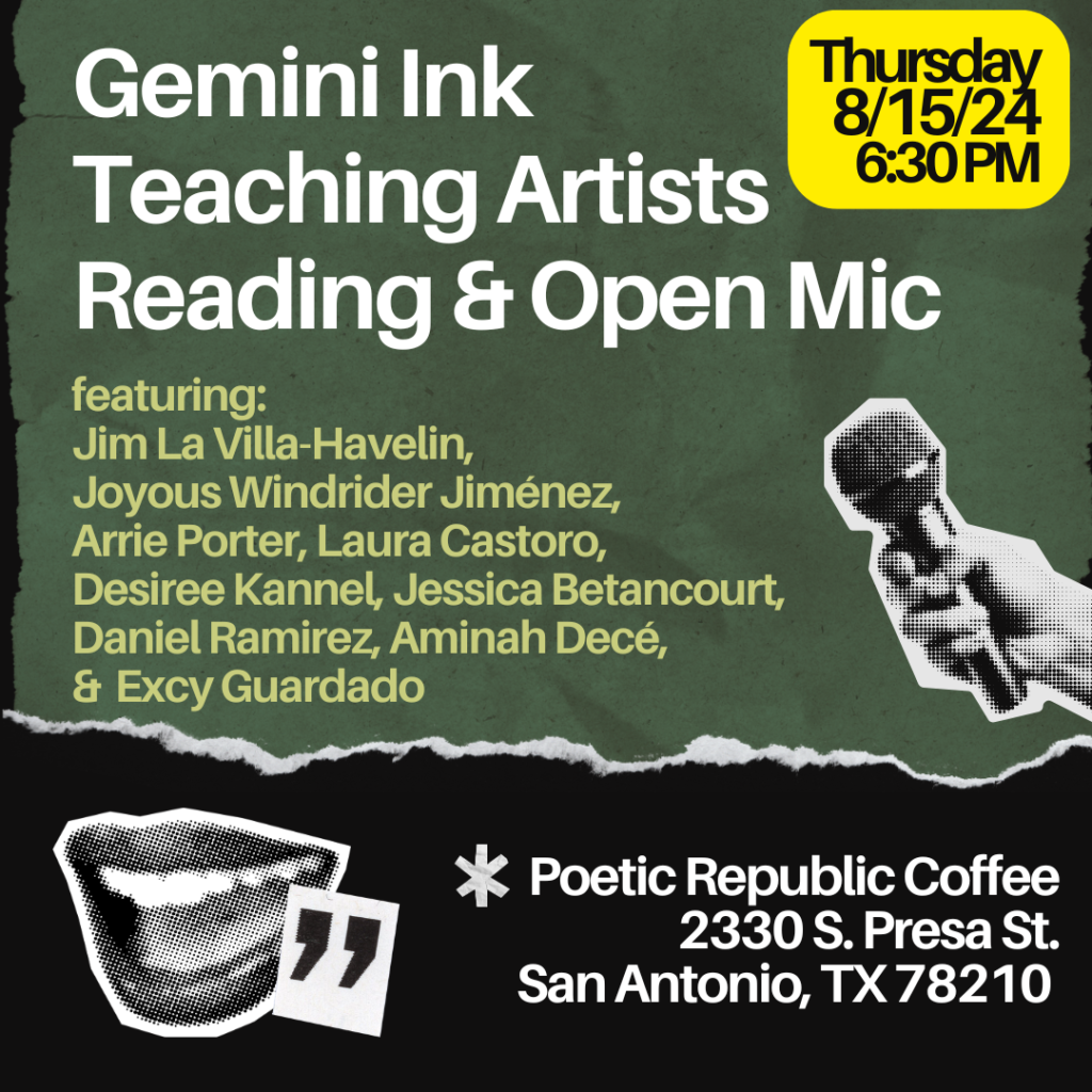 Gemini Ink Teaching Artists & Community Open Mic - Gemini Ink