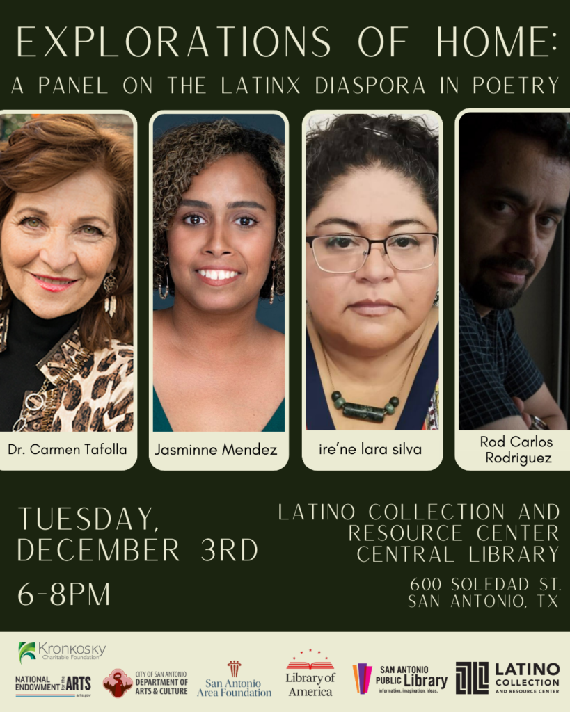 Explorations of Home: A Panel on the Latinx Diaspora in Poetry - Gemini Ink